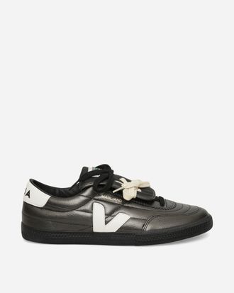 Magliano Veja Panenka Leather Sneakers Titanium