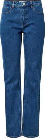 Pieces Pckylie Mw Straight Jeans Noos Bc
