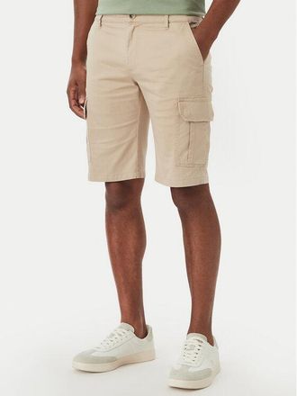 Beverly Hills Polo Club Stoffshorts P-SS26M-B476381 Beige Regular Fit