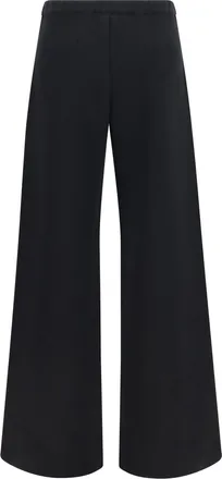 Fendi FF Zucca Cashmere Trousers - Black