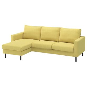IKEA SALTSJ&Ouml;BADEN 3er-Sofa mit R&eacute;camiere