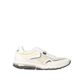 Voile Blanche Sneakers aus Leder und Stoff - - Shoes - Herren - Wei&szlig; - 41 EU