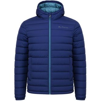 Ben Sherman Signature Herren Dunkelblau Gepolsterte Jacke