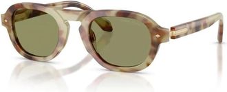 Giorgio Armani Homme, Accessoires, Brun, Taille: 49 MM Square Lunettes de soleil