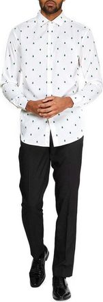OppoSuits T-Shirt Christmas Tree Hemd Da sieht man das Hemd vor lauter (Weihnachts)Bäumen nicht