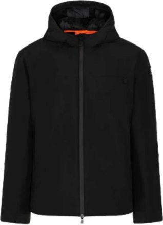 Suns Homme, Vestes, Noir, Taille: M Parka doubl&eacute;e avec fourrure synth&eacute;tique
