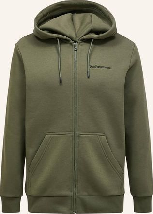 Peak Performance M Original Small Logo Zip Hood Kapuzensweatshirtjacke gruen