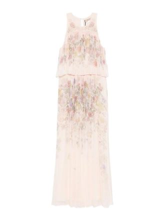 Twinset Maxikleid - Nude