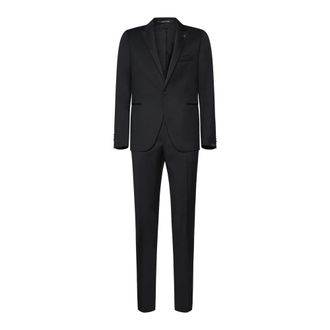 Tagliatore Homme, Costumes, Noir, Taille: M Vesuvio Suit