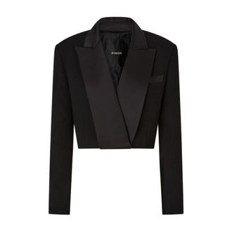 Pinko Blazer Crop - - Jackets - Damen - Schwarzk - L