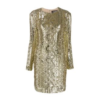 Max Mara Nicia Party Kleid - - Dresses - Damen - Gelb - XS