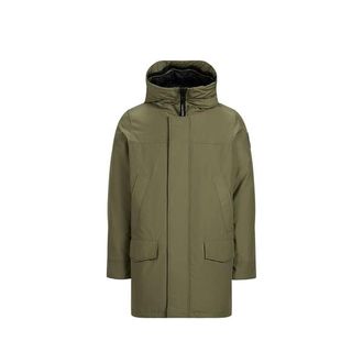 Canada Goose Parka droite &agrave; capuche unie