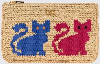 Valentino Garavani Clutch Damen Farbe Natural