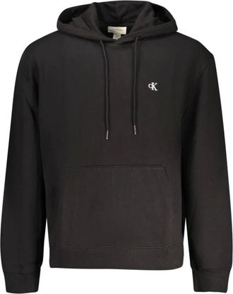 Calvin Klein Homme, Sweatshirts et sweats &agrave; capuche, Noir, Taille: L Cotton Hooded SweaT-shirt