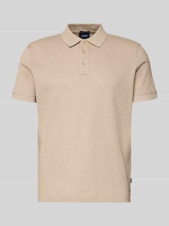 Joop Poloshirt mit kurzer Knopfleiste Modell Roni