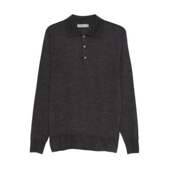 Canali Round-Neck Strickwaren - - Knitwear - Herren - Grau - 3XL