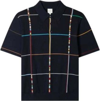 Paul Smith Homme, Tops, Multicolore, Taille: M Polo &agrave; Carreaux Bayad&egrave;re