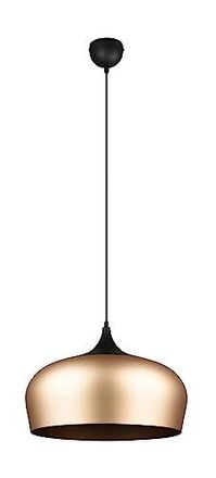 Trio Trio, Suspension, Chiron 1xE27, max.40,0 W Aluminium, Laiton mat, Corps: Aluminium, Laiton mat Ø:45,0cm, H:150,0cm IP20,Sans illuminant,Réglable en ha