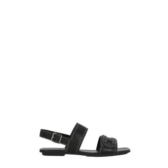 Hogan Femme, Chaussures, Noir, Taille: 36 1/2 EU Sandales Plates H685