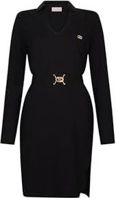 Liu Jo Jeans Abito Nero L