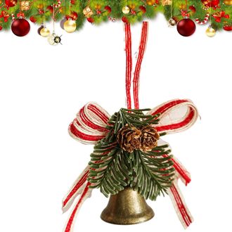 Generic Weihnachtsglocken f&uuml;r Dekorationen, Glocken f&uuml;r Weihnachtsdekorationen - Ornamente T&uuml;rgarderobe Weihnachtsdekoration mit Glocke - Jingle Bell Exquisit