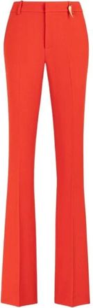 Roberto Cavalli Tiger Tooth Schlaghosen - - Trousers - Damen - Orange - 3XL