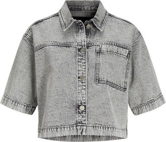Jack & Jones JXSANDY Comfort SS Denim Shirt DNM SN