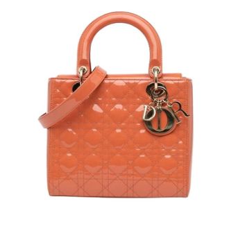 Dior Pre-owned Lady Dior - - Pre-owned - Damen - Orange - ONE SIZE