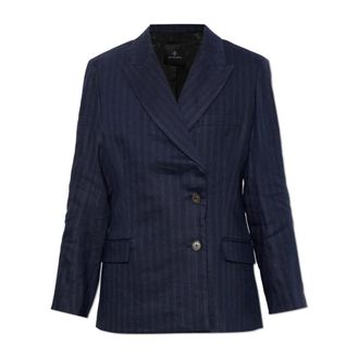Anine Bing Femme, Vestes, Bleu, Taille: 42 FR Aretha Blazer