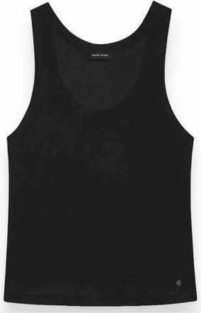 Anine Bing Brine Tank Top - - Tops - Damen - Schwarzk - L