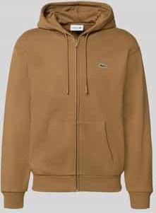 Lacoste Regular Fit Sweatjacke aus Baumwoll-Mix