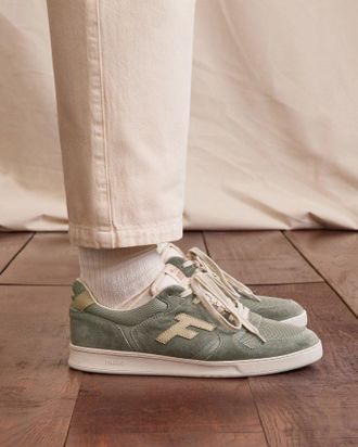 Faguo Baskets kaki fonc&eacute;