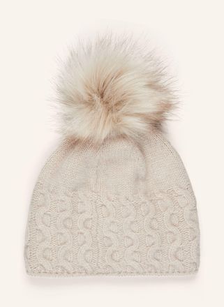 Capo Capo M&uuml;tze Mit Cashmere beige