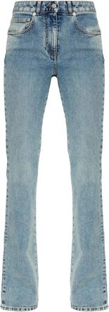 Balmain Femme, Jeans, Bleu, Taille: 34 FR Jean Droit