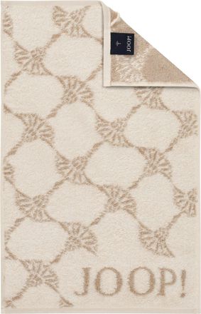 Joop G&auml;stetuch Classic Cornflower, Beige, Textil, 3-teilig, Floral, 30x50 cm, Made in Germany, Oeko-Tex Standard 100, saugf&auml;hig, Aufh&auml;ngeschlaufe, strapazi
