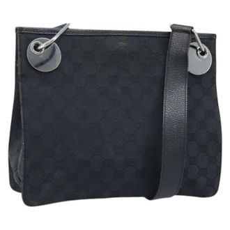 Gucci Sac bandouli&egrave;re vintage Pre-owned - Femme - Pre-owned - Noir - Taille: ONE Size