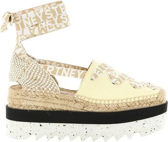 Stella McCartney Femme, Chaussures, Jaune, Taille: 37 EU Gaia Espadrilles