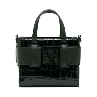 A|X Armani Exchange Femme, Sacs, Vert, Taille: ONE Size Shopping Bag