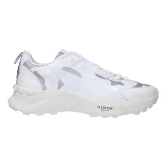 Valentino Garavani Fabric Athletic Sneakers - - Shoes - Herren - Wei&szlig; - 45 EU