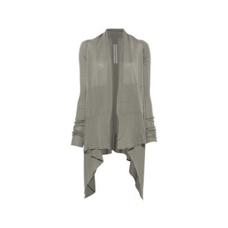 Rick Owens Long-sleeve Asymmetric Cardigan