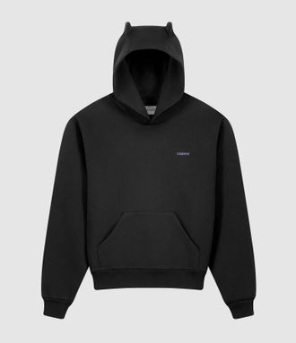 Coperni Sweatshirt Hoodie Washed Horn Black-Blue