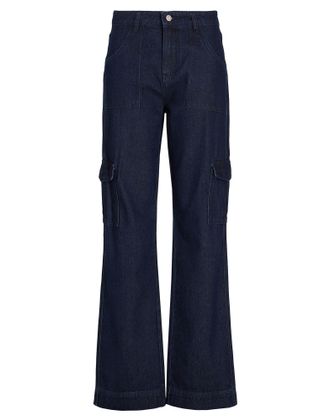 8 by YOOX ORGANIC COTTON DENIM CARGO