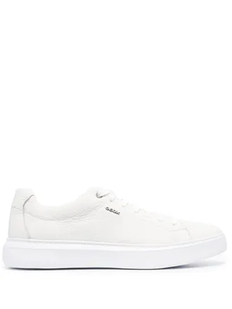 Geox baskets en cuir - Blanc