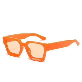 Generic Lunettes De Soleil Dext&eacute;rieur &Agrave; Grande Monture For Hommes Et Femmes, D&eacute;coratives For Les Vacances Le Sport(Orange)