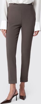 Victoria Beckham Slim-Fit Hose mit hohem Bund aus Wollmischung