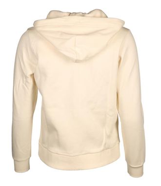 GANT Damen Reg Tonal Shield Zip Hoodie Kapuzenpullover, Linen, S EU