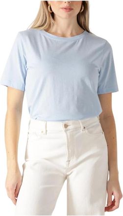 Coster Copenhagen Regular Shirt - - Tops - Damen - Blau - L