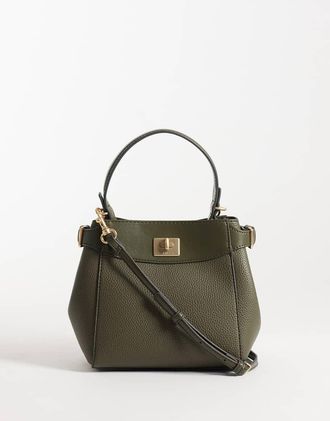 Calvin Klein mini sac bandouli&egrave;re kaki-Vert