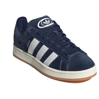adidas Adidas Campus 00s Herren Sneaker 40 EU - Skate-inspirierte Klassische Zamschuh-Schuhe mit komfortablem Textilfutter und robuster Gummisohle Night Indi