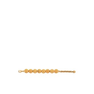 Versace Femme, Accessoires, Jaune, Taille: ONE Size Bracelet Medusa Hommage